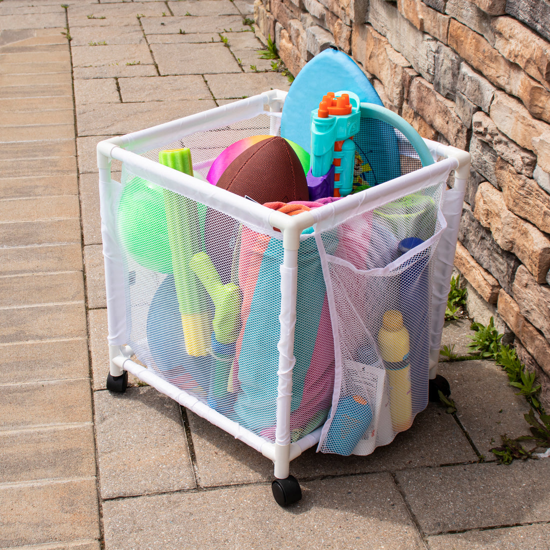 Mesh Storage Bins – Pool Bins
